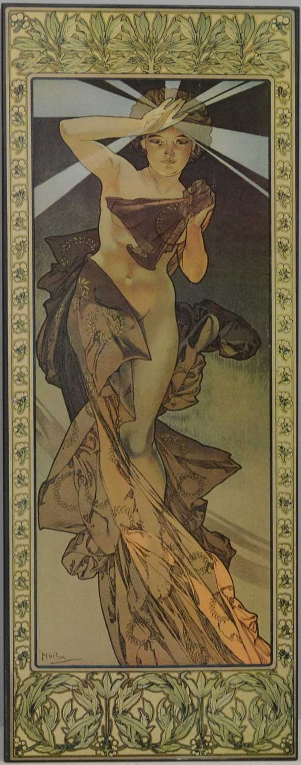 Lot 227 - After Alphonse Mucha, The Moon and the Stars