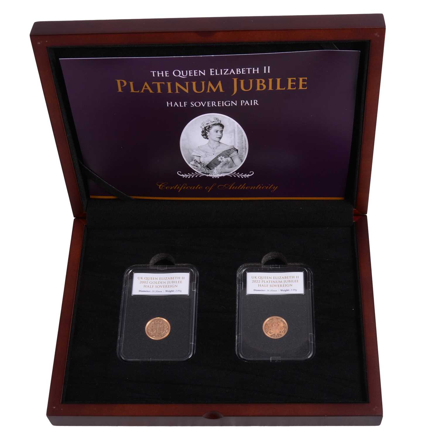 Lot 333 - The Queen Elizabeth II Platinum Jubilee Half-