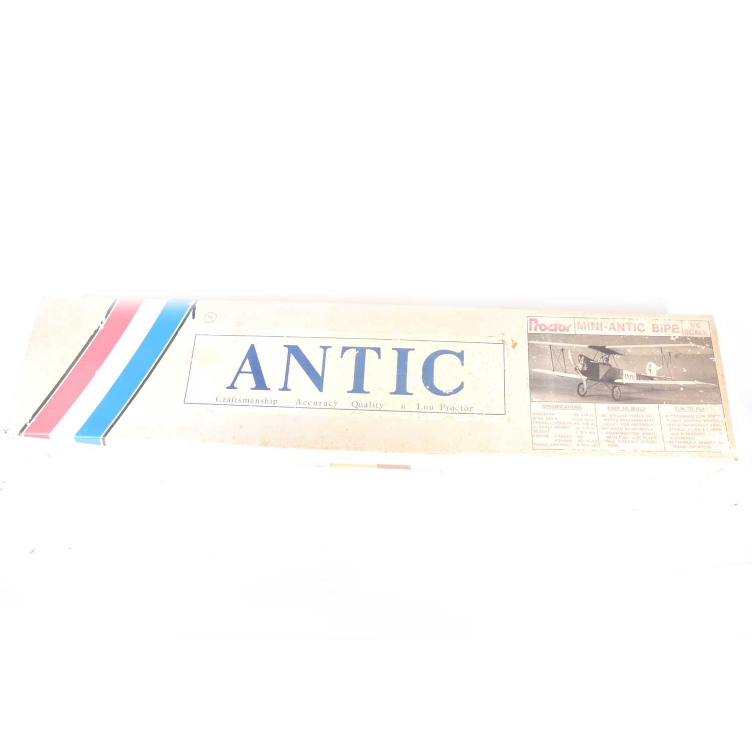 Lot 246 - PROCTOR MINI-ANTIC BIPE with scale kit 56"
