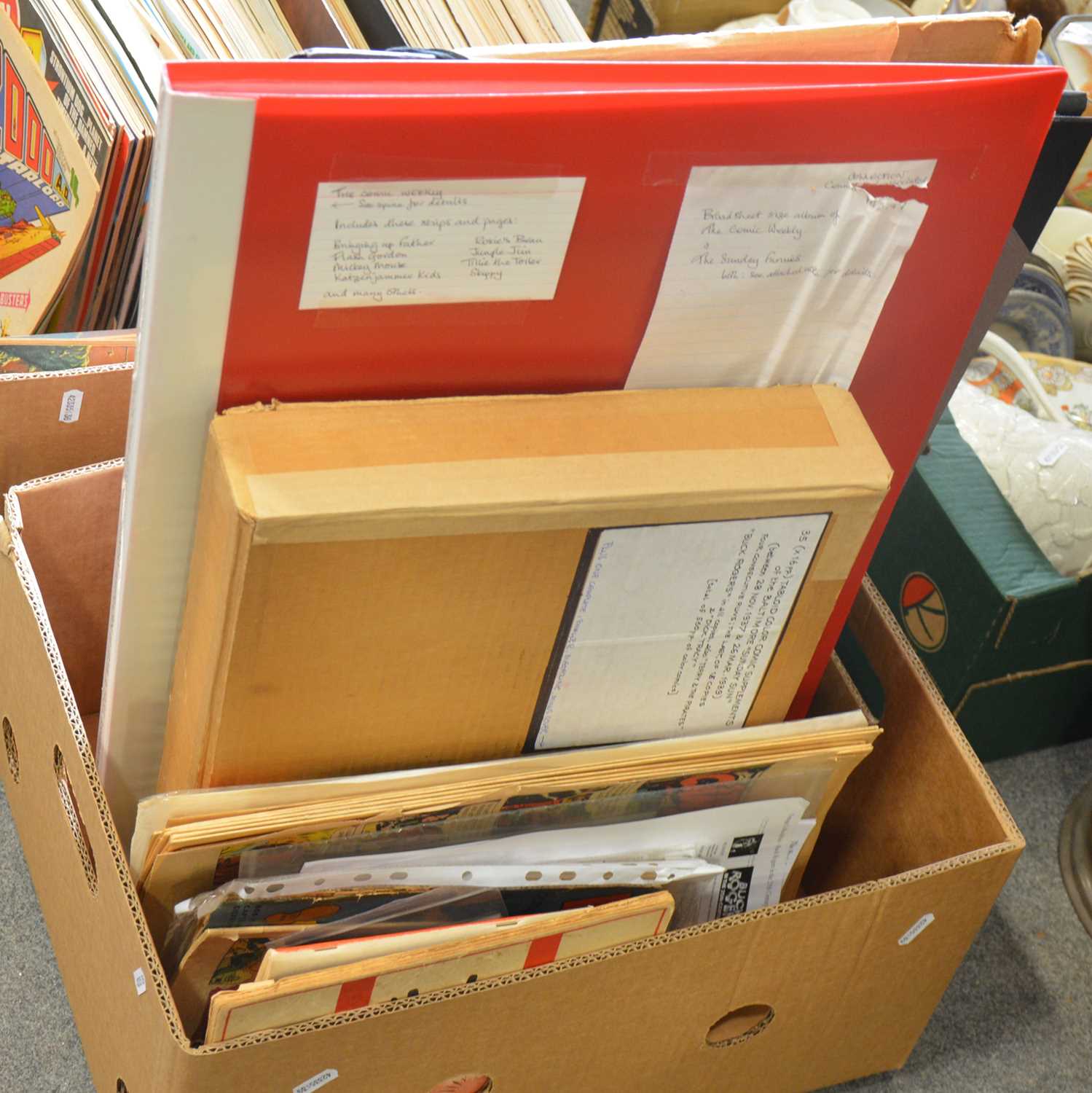 Lot 51 - Comics and comic newspaper supplements (one