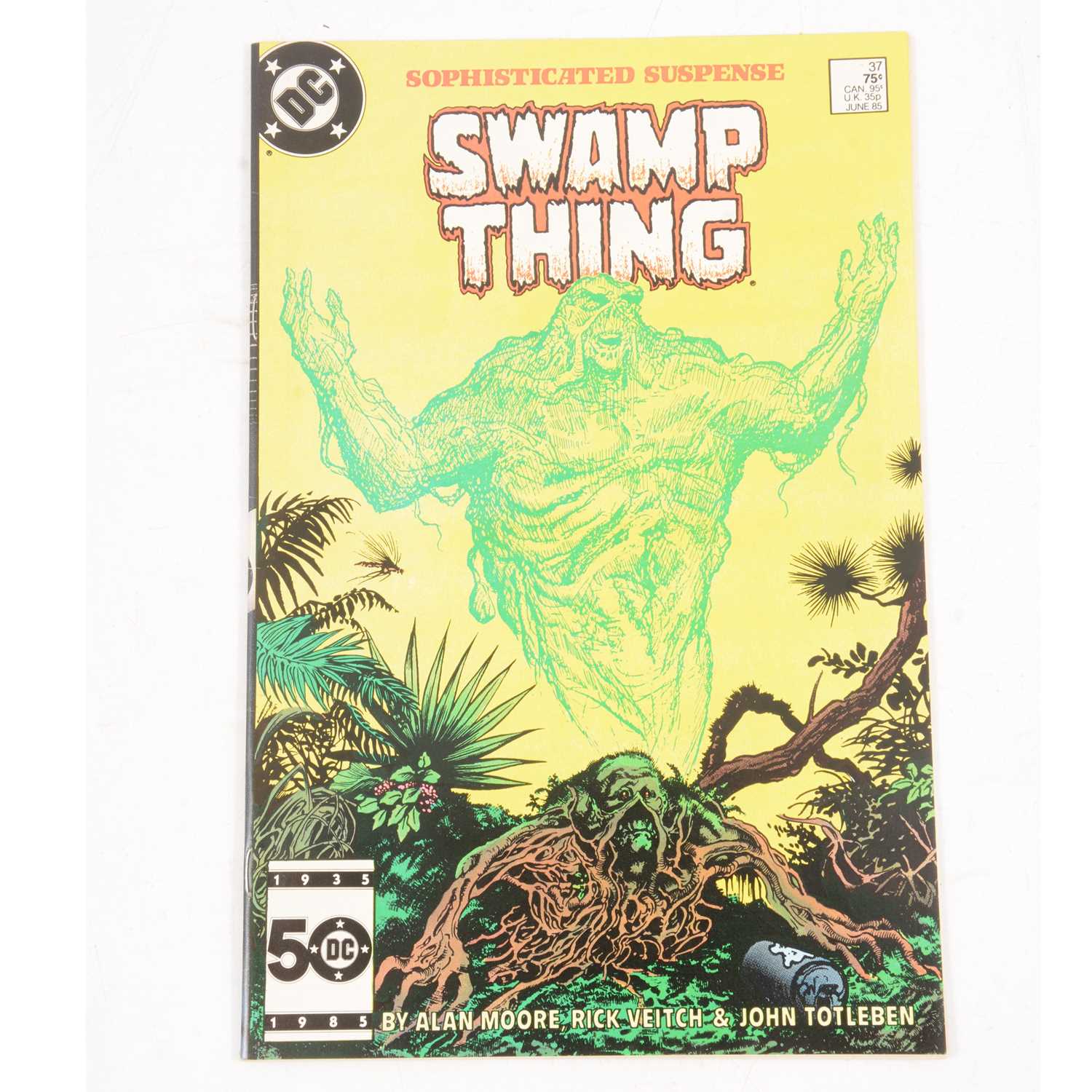 Lot 234 - Swamp Thing #37, (1985), DC comic, first