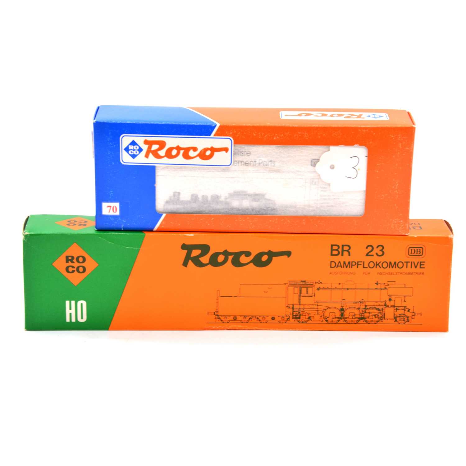 Lot 438 - Two Roco HO gauge model railway locomotives