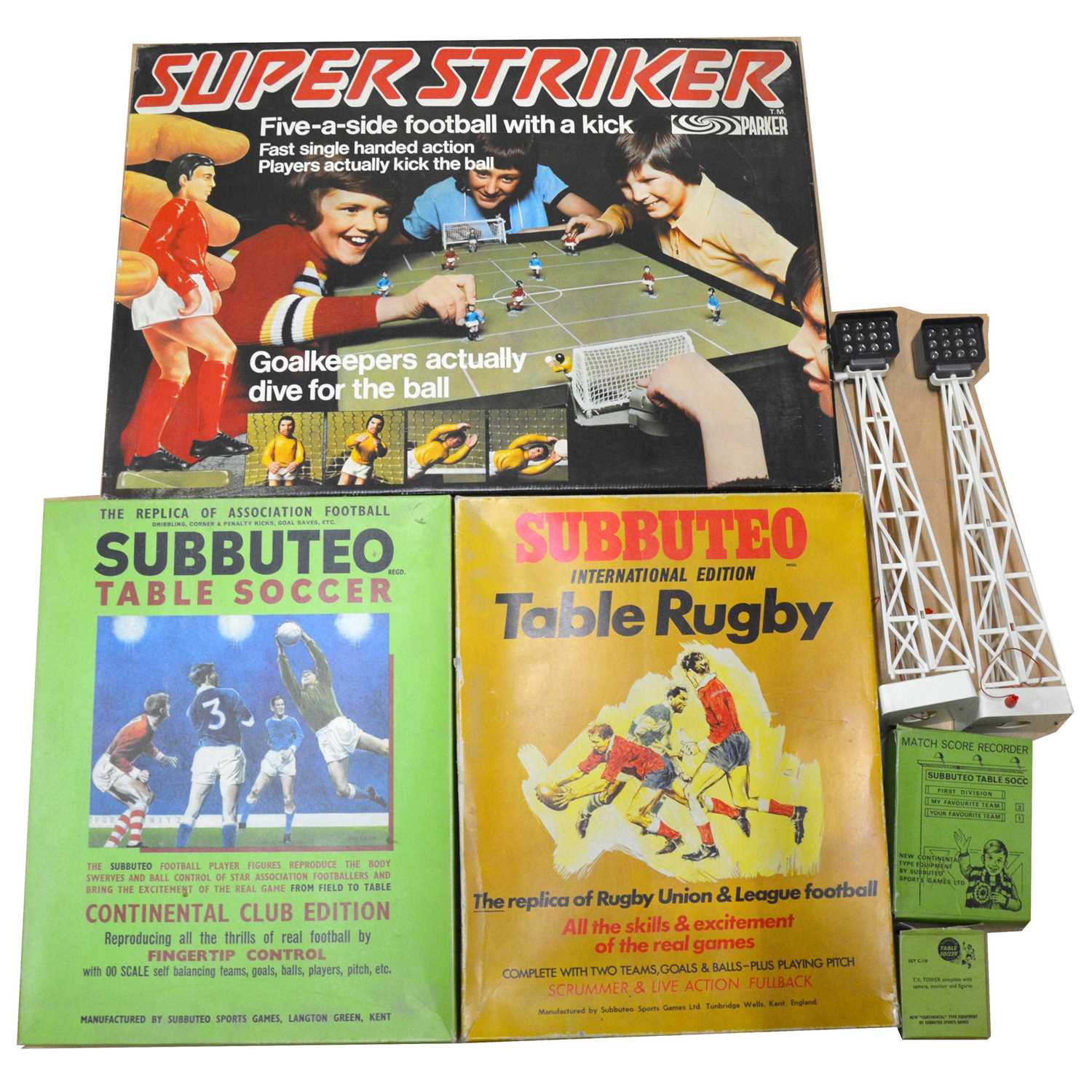 Lot 1315 - Three table sports game sets, including